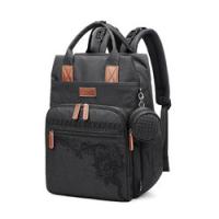 China 17L Polyester Cotton Foldable Diaper Bag Backpack 40*30*13CM for sale