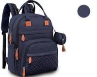 China Embossing Anti Theft Large Capacity Diaper Bag Backpack 20-35 Litre for sale