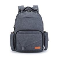 China Maternity Diaper Bag Backpack With USB Interface 11.4*7.5*17.7inch for sale