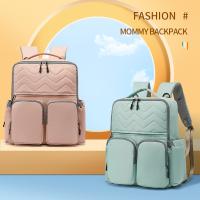 China Multi Pocket Large Diaper Bag Backpack Bags For Travel OEM ODM for sale