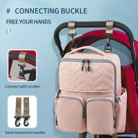 China Multi Pocket Large Diaper Bag Backpack Bags For Travel OEM ODM for sale