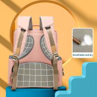 China Multi Pocket Large Diaper Bag Backpack Bags For Travel OEM ODM for sale
