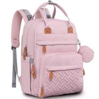 China 18 Practical Pockets Multi Functional Designer Diaper Bag Backpack OEM ODM for sale