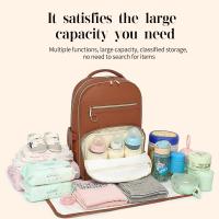 China Factory  Baby Diaper Bag Multi Function High Capacity Mummy Bag Changing Bag for sale