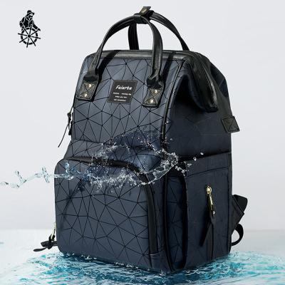 China Diaper Bag  Multi-function and large capacity Waterproof And Oil-proof Mummy Bag Baby Changing Bag for sale