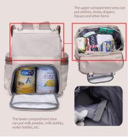 China Mother Baby Diaper Bag OEM Customize Multi Function Backpack Waterproof  Diaper bag for sale