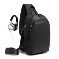 China Fashion OEM Nylon Men Shoulder Chest Sling Bags 18*12*28cm for sale