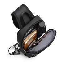 China Fashion OEM Nylon Men Shoulder Chest Sling Bags 18*12*28cm for sale