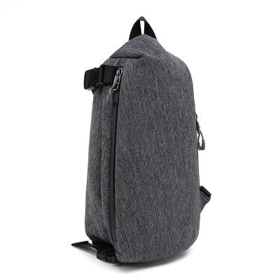 China Nylon PU Anti Theft Crossbody Chest Sling Bags 19*10*31cm for sale