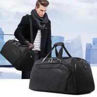 China Black Crossbody 55L Duffle Bag Travel Luggage Handbag 1.1KG for sale