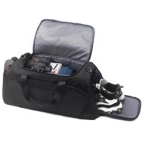 China Black Crossbody 55L Duffle Bag Travel Luggage Handbag 1.1KG for sale