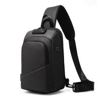 China ISO9001 Anti Theft Lock  Crossbody Chest Sling Bag For Men 19*12*31cm for sale