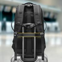 China 900D Single Layer Film 30L Waterproof Business TSA Lock Backpack 1kg for sale