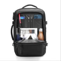 China Wear Resistant Multifunctional Oxford Men Business Backpack 46*29*19cm for sale