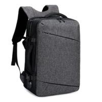 China Adjustable Shoulder Black Men Business Backpack For Travel School Office ISO9001 for sale