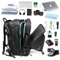 China Multifunctional Expansion Boarding Bag Business Laptop Backpack 41*37*15cm for sale