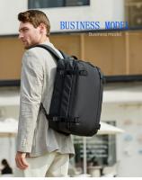 China 180 Degree Full Open Multi Function Men Business Backpack 35L for sale