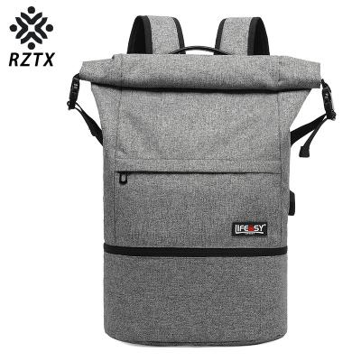 China Zipper Hasp 20L Sports Sports Backpack With Shoe Compartment 29*14*40cm for sale