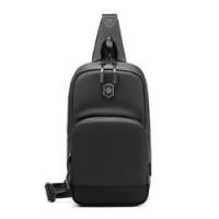 China Waterproof Oxford Cloth Mens Shoulder Chest Sling Bag 19*10*34cm for sale