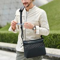 China Anti Shock Business Briefcase Satchel Crossbody Mens Messenger Bag 35*8*27cm for sale
