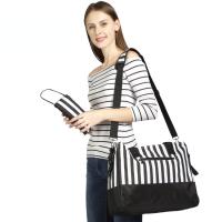 China Solid 18L Mommy Diaper Bag Waterproof Shoulder Bags 40*15*30cm for sale