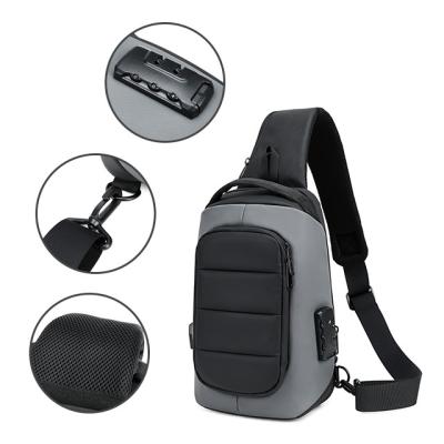 China 900D Laminating Oxford Anti Theft Chest Bag for sale