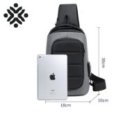 China 900D Laminating Oxford Anti Theft Chest Bag for sale