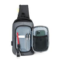 China 900D Laminating Oxford Anti Theft Chest Bag for sale