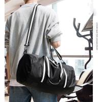 China 29L Sports Gym Bag Oxford Waterproof Travel Bags With Shoe Pocket for sale