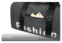 China PU Leather Sports Messenger Short Distance Travel Bag 52*25*31cm for sale