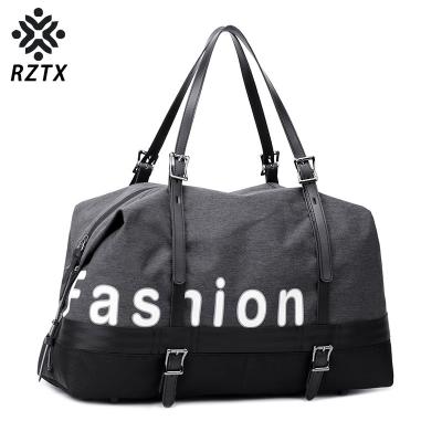 China Black Gray 16.8L Sports Gym Bag With Shoe Compartment OEM ODM for sale