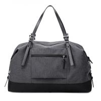 China Black Gray 16.8L Sports Gym Bag With Shoe Compartment OEM ODM for sale