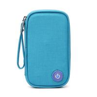 China Sterilize 99.9% Solid UVC Light Portable Sanitizer Bag 19*4*11cm for sale