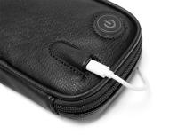 China Plain PU Leather LED UV Disinfection Sterilization Bag 0.25kg for sale