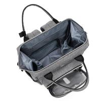 China Geometric Polyester Fashion Mummy Maternity Nappy Bag 25*16*42cm for sale