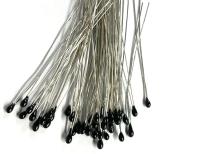 China 50mm Alloy Lead Wire Precision NTC Thermistors High Delicacy for sale