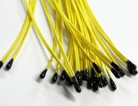 China Radial Leaded Epoxy Thermistor Temperature Sensor 100MΩ Insulation Resistance for sale