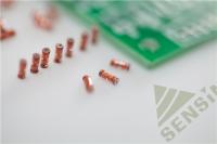 China Miniature Design Glass Encapsulated NTC Thermistor For SMT Automatic Installation for sale