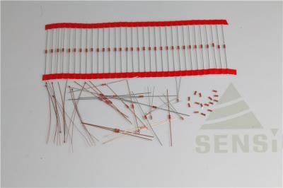 China Glass Encapsulated Precision NTC Thermistor Axial Radial Leadless for sale