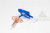 China Copper Flanged NTC Temperature Probe For Dryer / Water Heater / Microwave Oven for sale
