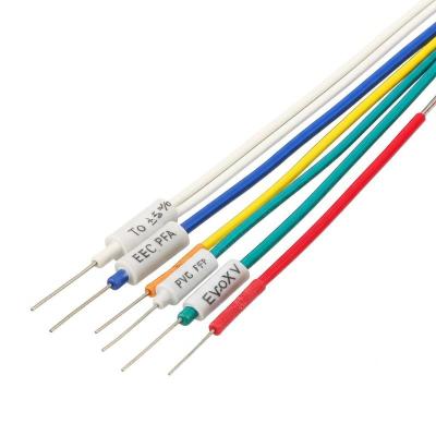 China Tolerance ±1% To ±5% Epoxy Thermistor Lead Wire PVC PFA FEP Temperature Sensor Suitable For Home Appliances Applications for sale
