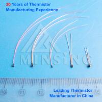 China Precision Epoxy-Encapsulated NTC Thermistor with Enameled Lead Wires for sale
