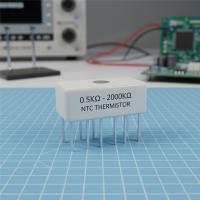 China DIP Resistor Precision NTC Thermistor Featuring Ceramic Material and Resistance Range 0.5KΩ 2000KΩ for Temperature Measurement for sale