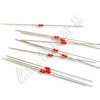 China Precision Glass-Encapsulated NTC Thermistors with Axial Leads for sale