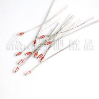 China Radial Glass-Encapsulated NTC Thermistor MF58 100KΩ B3950 High Sensitivity for Temperature Sensing for sale