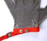 China Anti Cut Stainless Steel Safety Gloves Wire Metal Mesh Cut Resistant Breathable for sale