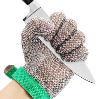China Cut Resistant Stainless Steel Safety Glove For Meat Food Processing for sale