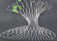 China 7*19 Stainless Steel Wire Rope Mesh Safety Encloses Overhead Fixtures Net For Boomlight for sale