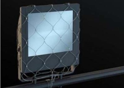 China 4.0 Mm 316 Stainless Steel Fixture Fall Safety Nets For Floodlights for sale