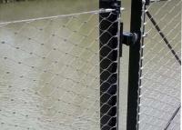 China Architectural Roof Woven Rope Mesh Children Playground Ferrule Cable Net for sale